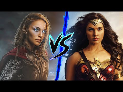 Mighty Thor VS Wonder Woman | BATTLE ARENA | Thor Love and Thunder ...