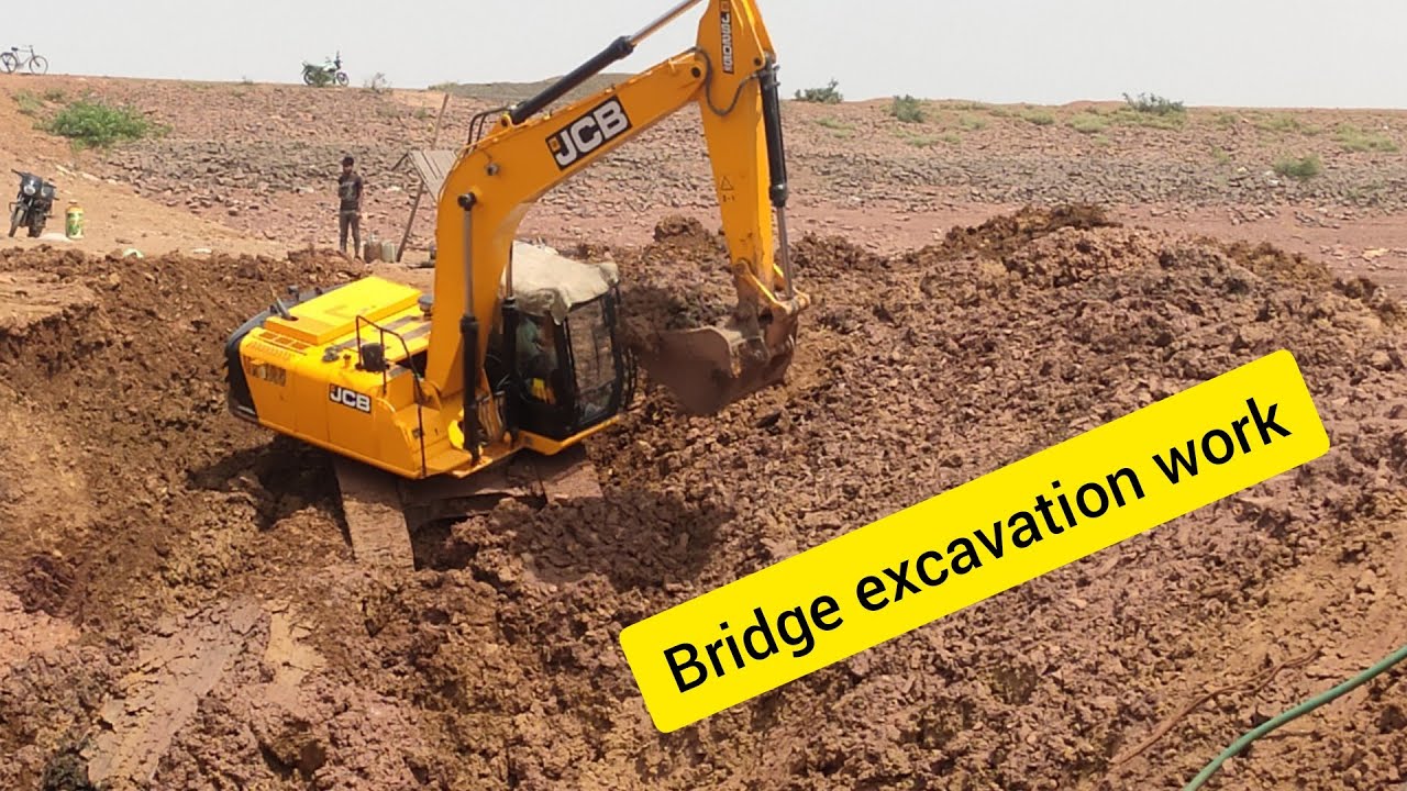 EXCAVATION WORK FOR BRIDGE || BRIDGE || EXCAVATION - YouTube