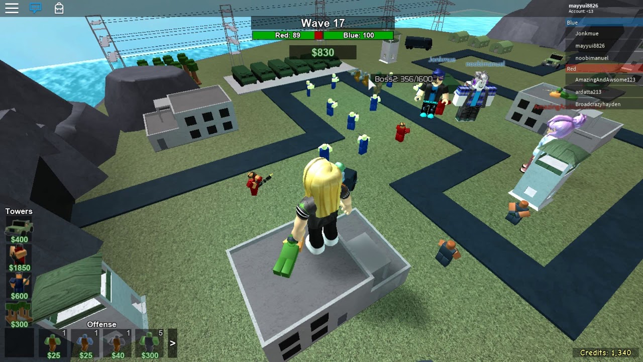 roblox map tower battles part1 - YouTube