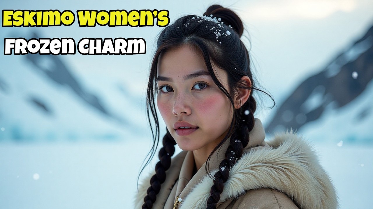 The secret of Eskimo women's charm: cold beauty in the heart of the ice ...