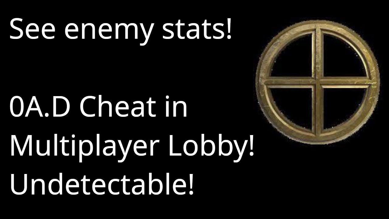 0ad cheat in multiplayer lobby: see enemy stats in Team Game real time ...