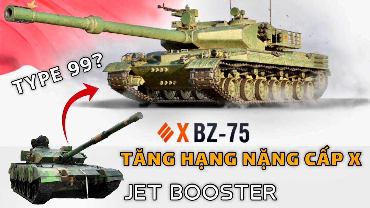 Tăng hạng nặng mới BZ-75 cấp X | World of Tanks - YouTube