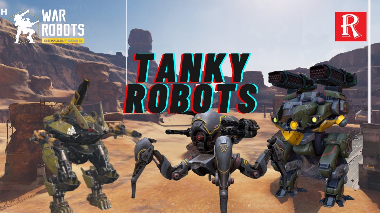 Tanky Robot's are good again | Test Server | War Robots - YouTube