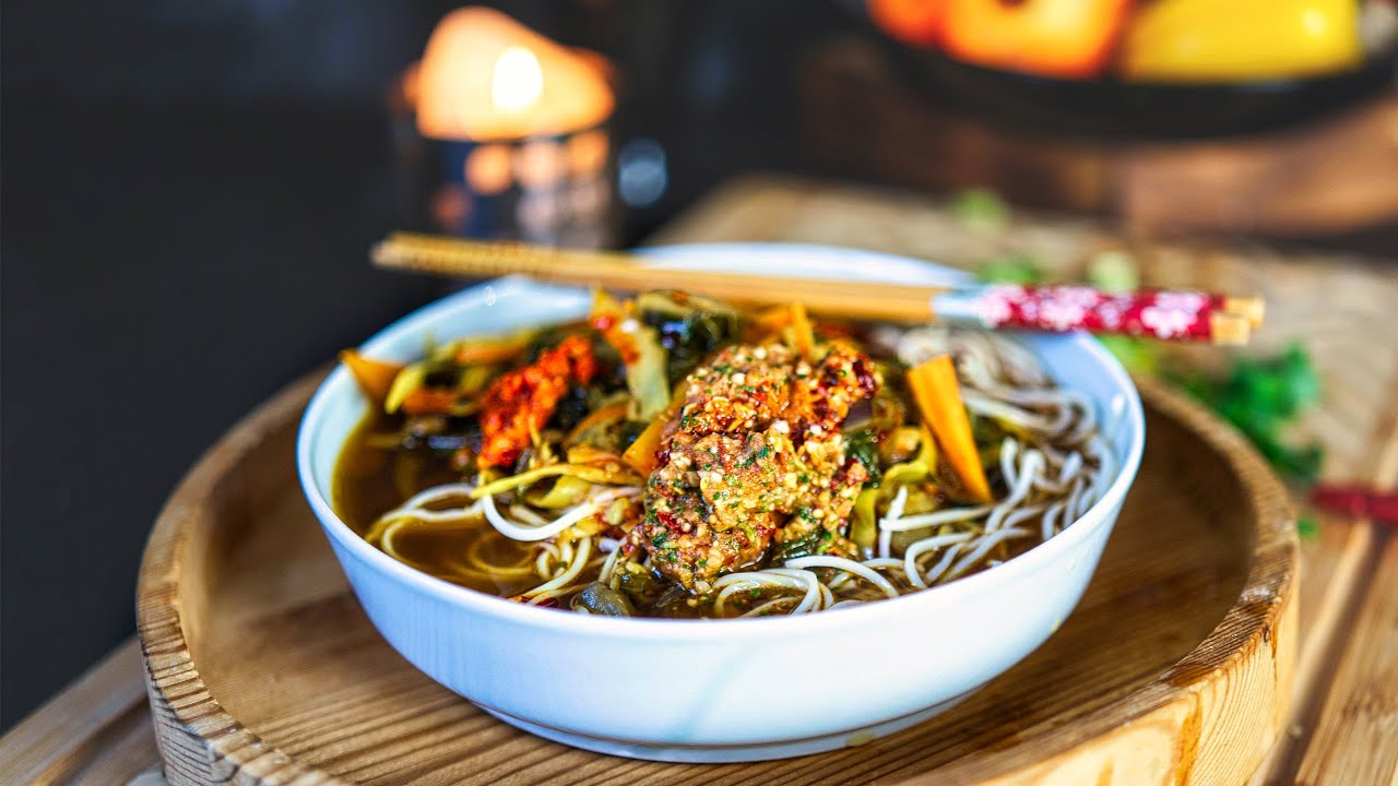 Unleash the Flavors of Tibet: Thukpa - Tibeten Noodle Soup - How to ...