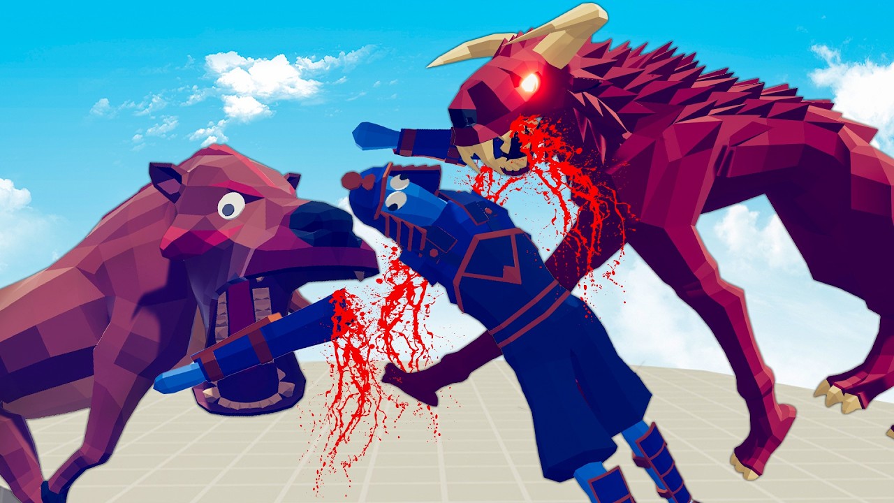 ANIMALS VS EVERY UNIT | Totally Accurate Battle Simulator-TABS - YouTube