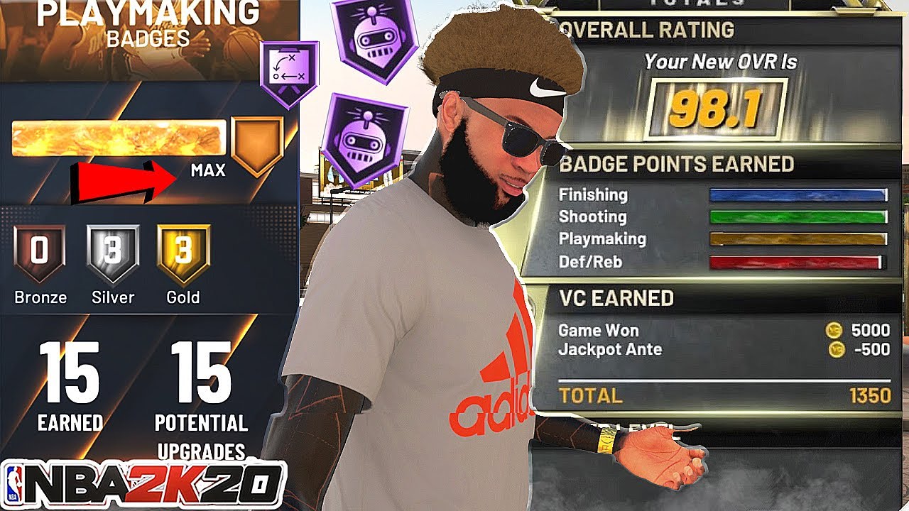 *NEW* NBA 2K20 MAX BADGE GLITCH AFTER PATCH 1.10!GET HOF BADGES EASY ...
