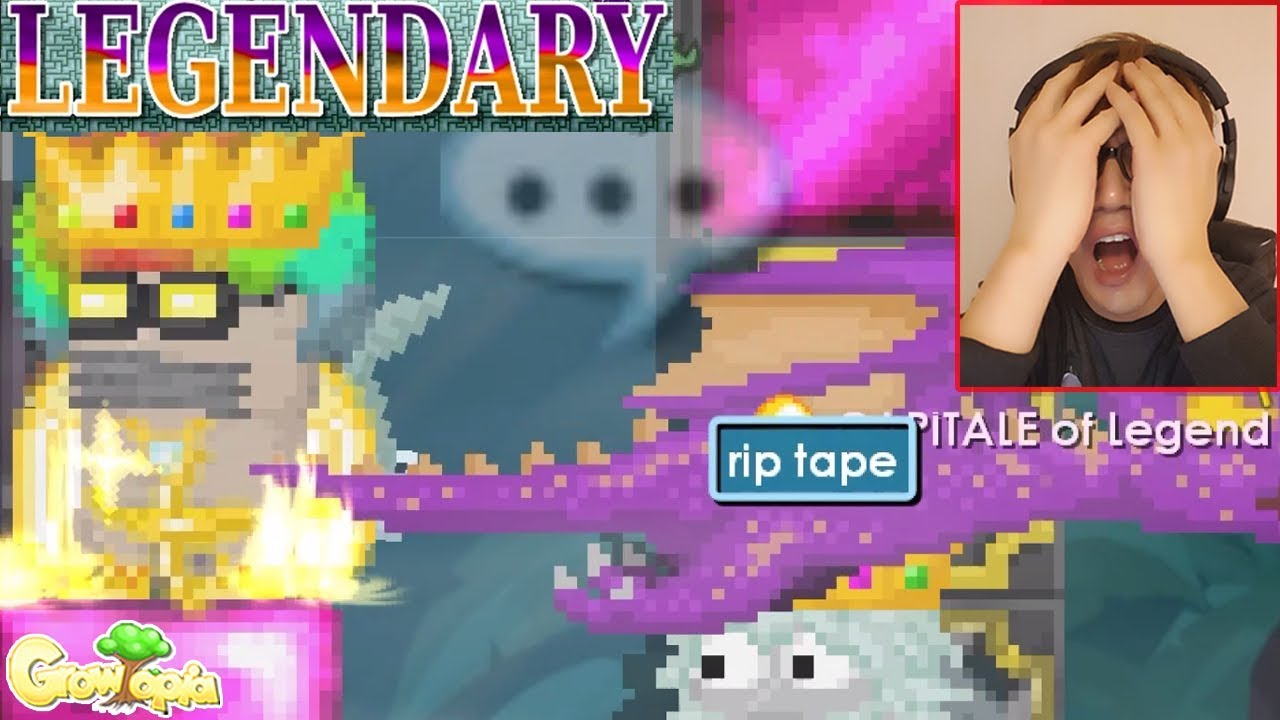 Growtopia | Got Taped! Quit Legendary Quest?! [Legend of BenBarrage Ep ...