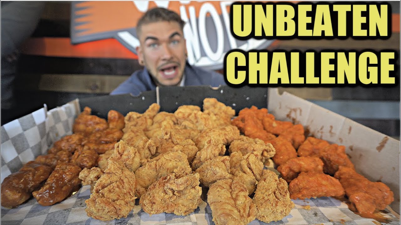 This 50 Chicken Wing Eating Challenge Has NEVER Been Completed... Joel ...