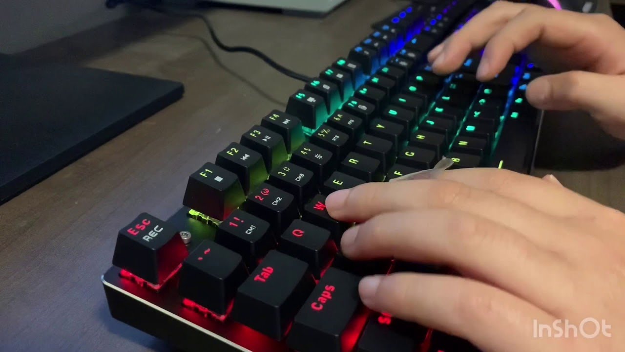 Satisfying Keyboard Typing- Typing until I reach 80wpm - YouTube