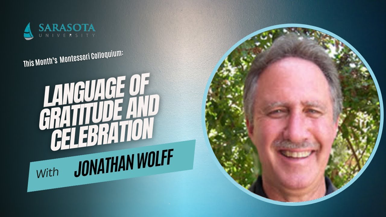 Montessori Colloquium with Jonathan Wolff (May 17, 2023) - YouTube