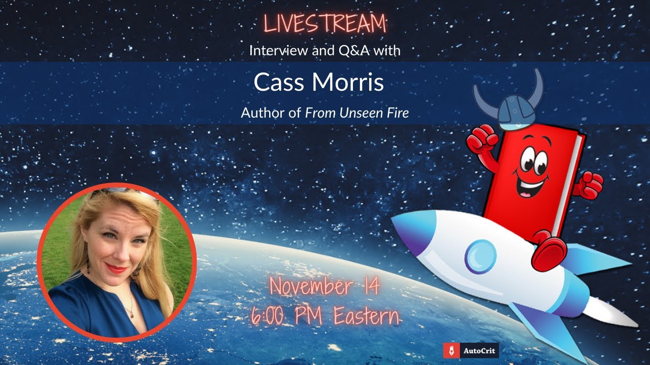 NaNoWriMo 2020: Author Cass Morris LIVE - YouTube
