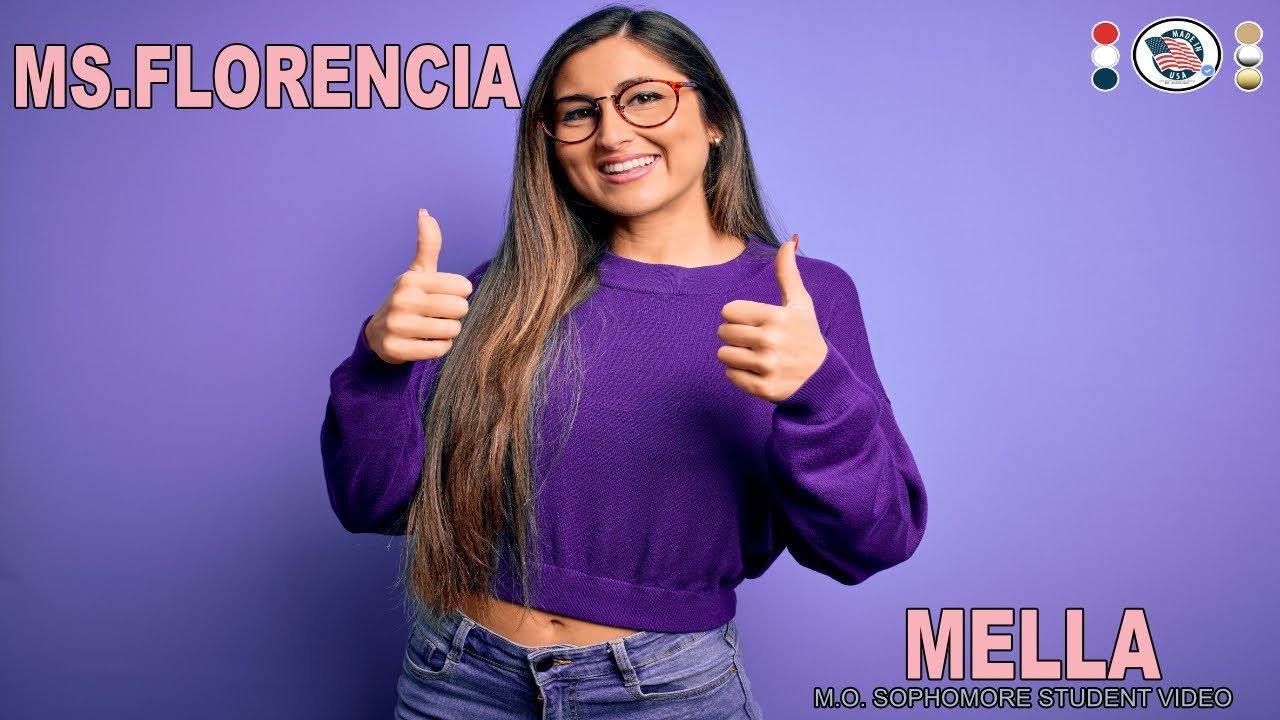 🔵MS. FLORENCIA MELLA | SOPHOMORE | DESIGNER👩‍🎨 ️ - YouTube