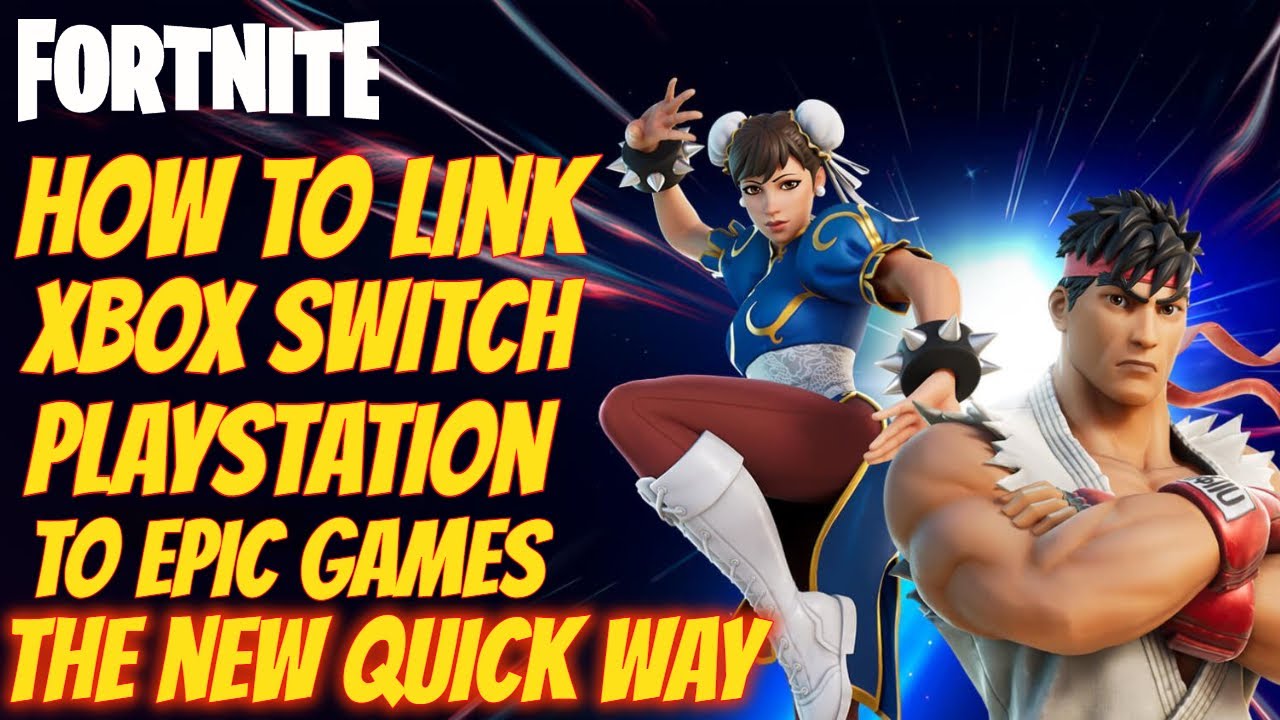 Fortnite How To Link Your Epic Games Account The NEW WAY - YouTube