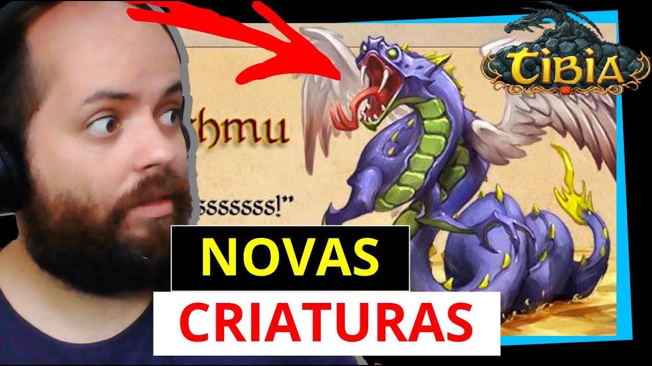 NOVAS CRIATURAS E LOCAIS DE CAÇA - Tibia Summer Update 2021 - Teasers 1 ...