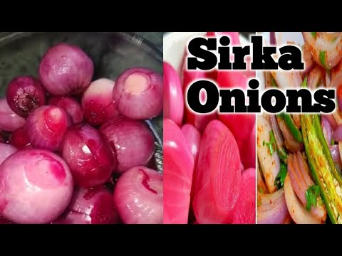 Onions Ka Sirka Recipe / Sirka Pyaaz / Pickled Vinegar Onion / Sirka ...
