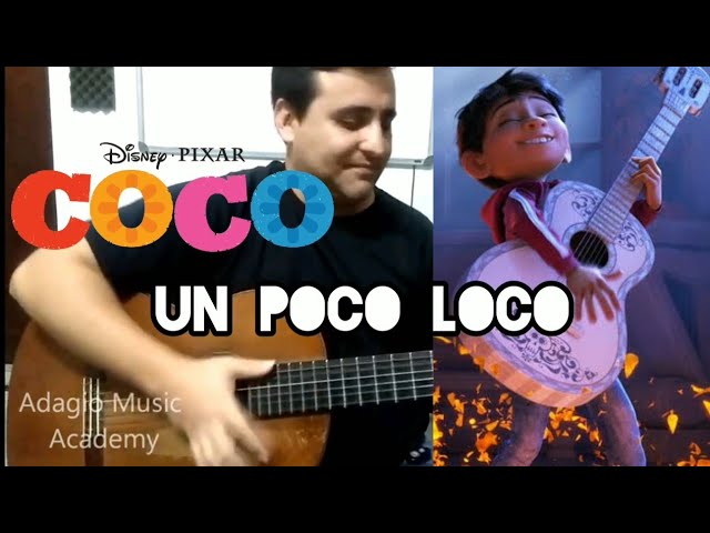 Excelente clase de Un poco loco para guitarra, TAB en la descripción ...