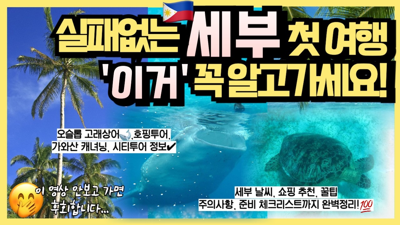 ๐ต๐ญcebu ์ธ๋ถ์ฌํ์ ๋ชจ๋  ๊ฒ๏ฝ๋ ์จ ์ท์ฐจ๋ฆผ ๐ฌ์ค์ฌ๋กญ ๊ณ ๋์์ด ๋จ๋ถํฌ์ด ํธํํฌ์ด ์ํฐํฌ์ด ๋ฆฌ์กฐํธ ๊ฟํ ์ผํ๋ฆฌ์คํธ ์ฃผ์์ฌํญ ์ค๋น ์ฒดํฌ๋ฆฌ์คํธ 3๋ฐ 4์ผ ์ด