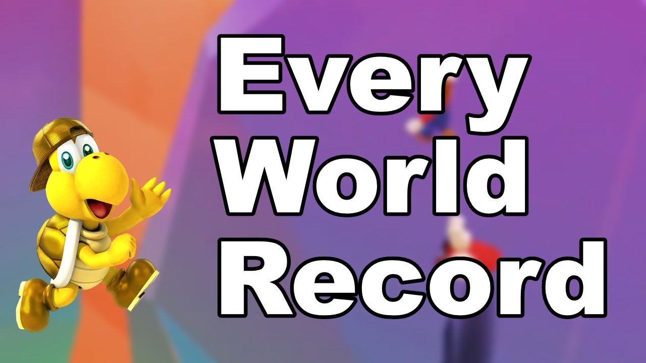 Every Koopa Freerunning World Record in Super Mario Odyssey - YouTube
