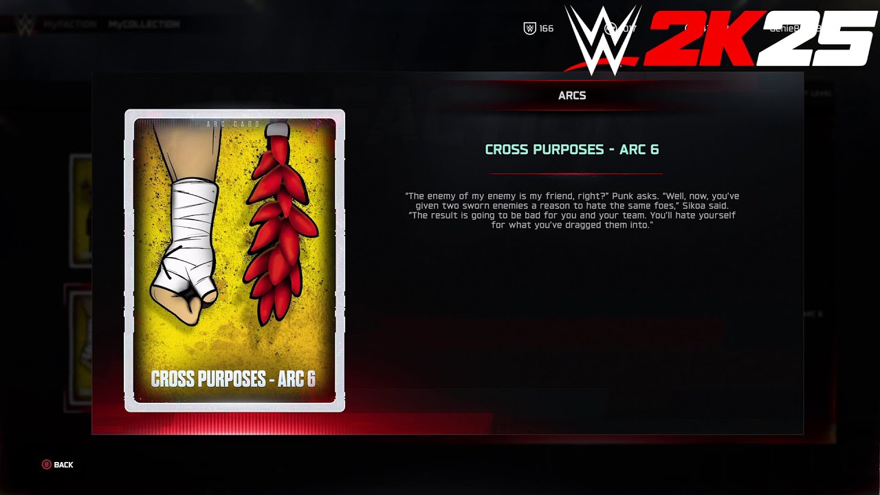 CROSS PURPOSES ARC / WWE 2K25 World Tour Arcs Walkthrough #8 - YouTube