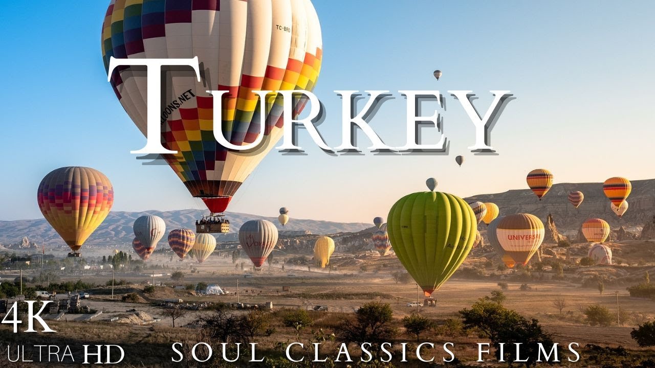 4K Turkey -With Relaxing Music Relieves Stress, Helps For Meditation ...