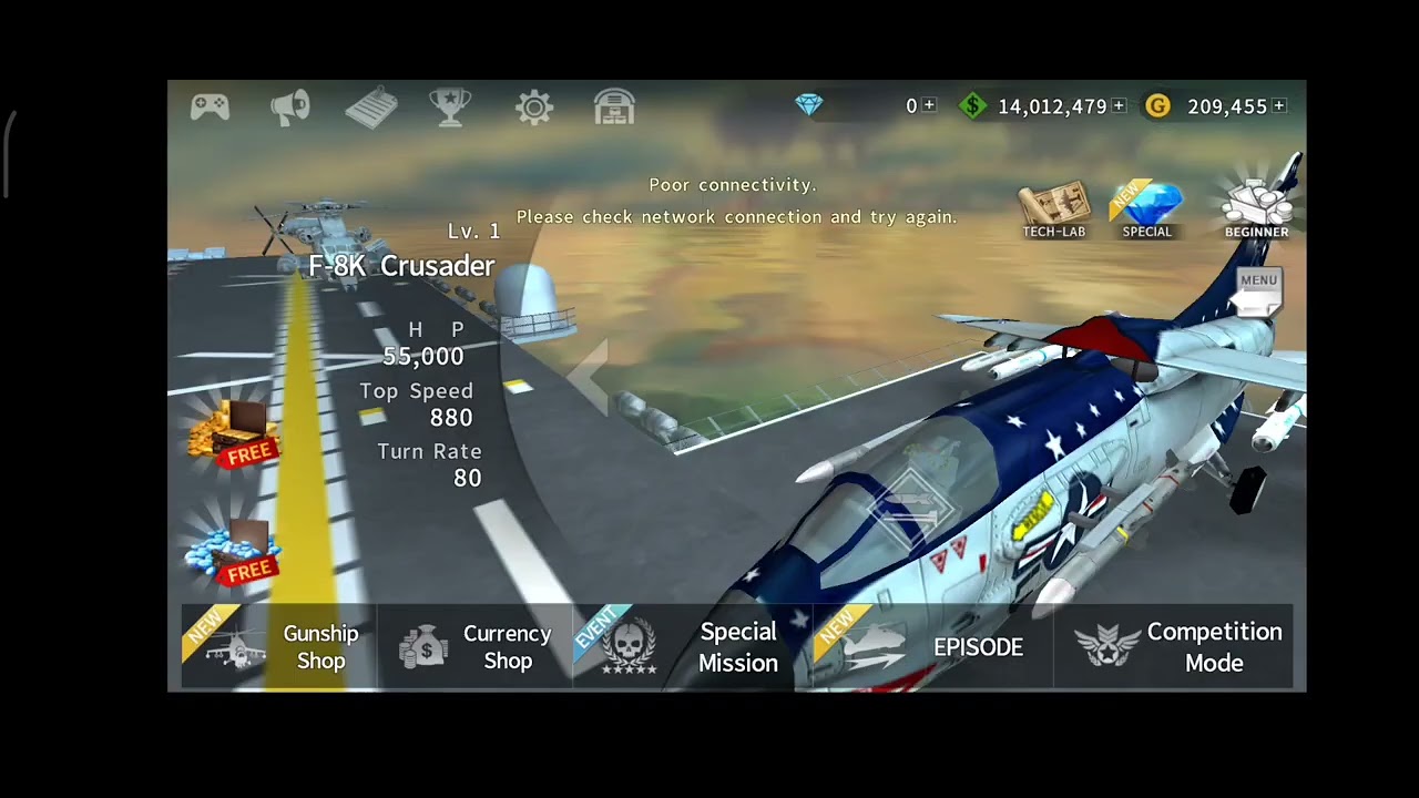 Gunship battle game with all unlock jet and unlimited coins .. Gunship ...