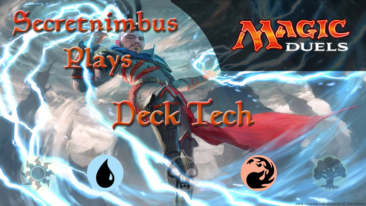 Let's Play Magic Duels - U/R Prowess Deck - Deck Tech & Gameplay - YouTube