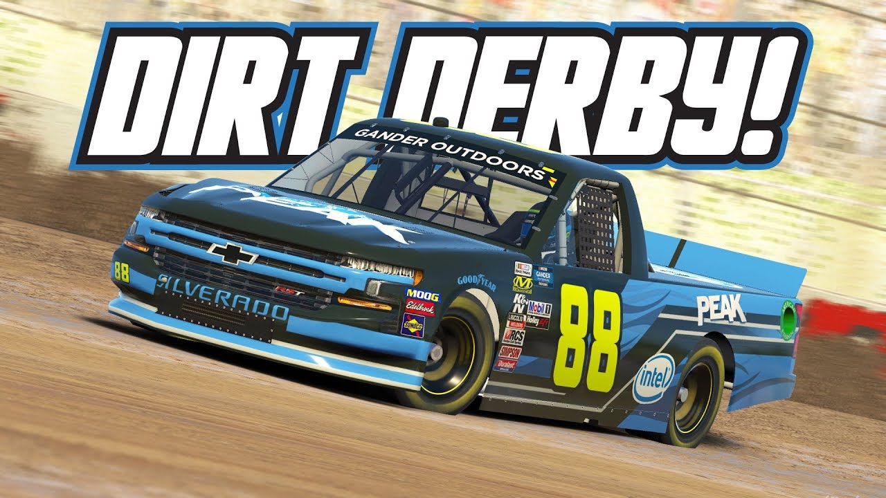 iRacing: Dirt Derby Fun Race! (Trucks @ Eldora) - YouTube
