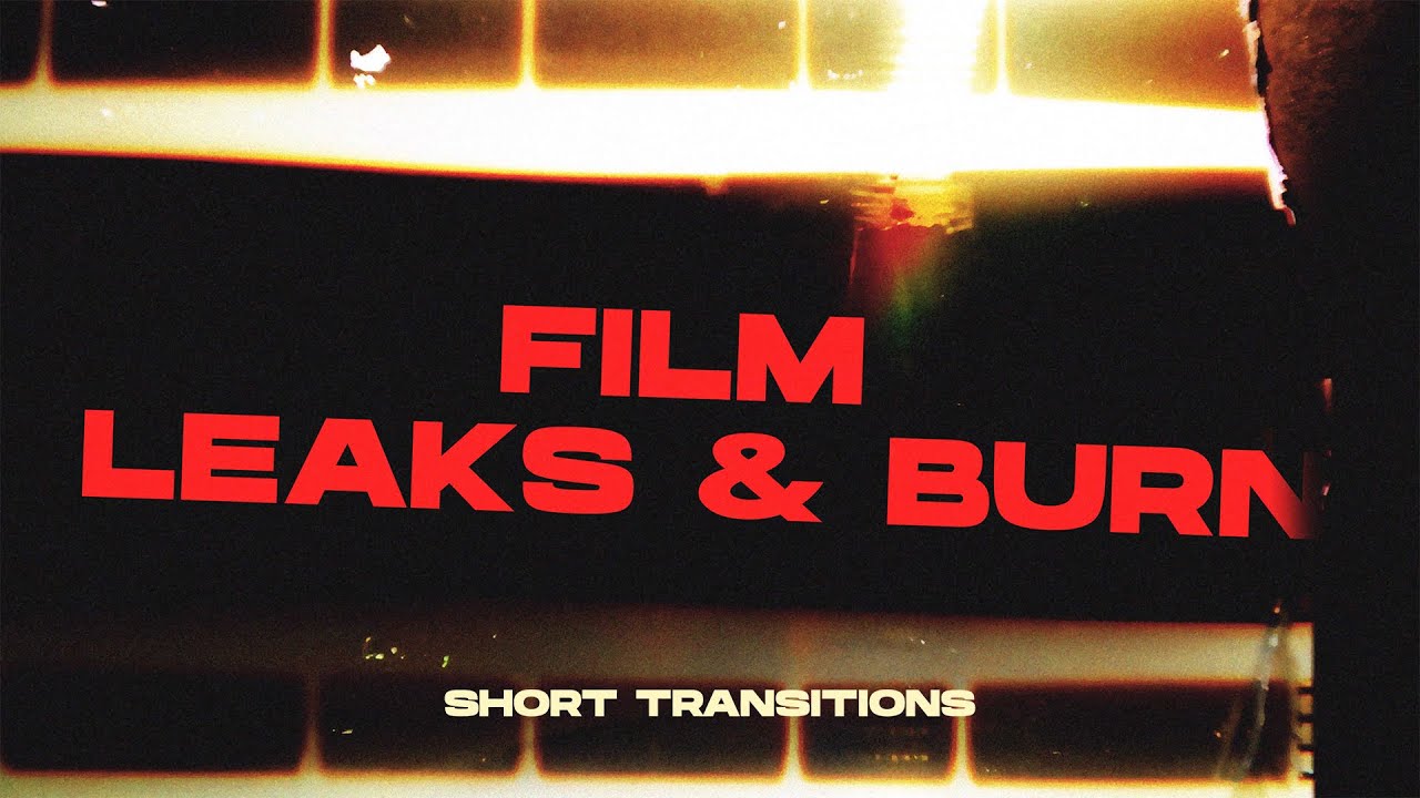 Film Leaks & Burn Transitions | Premiere Pro + After Effects - YouTube