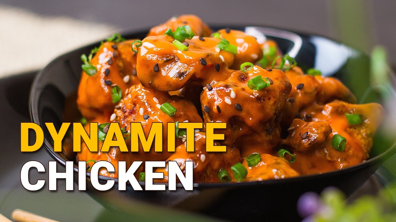 Dynamite Chicken Recipe | How To Make Dynamite Chicken | Delhi To ...