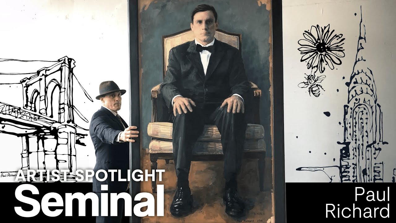 Bow Ties and Brushstrokes: The Art of Paul Richard - YouTube