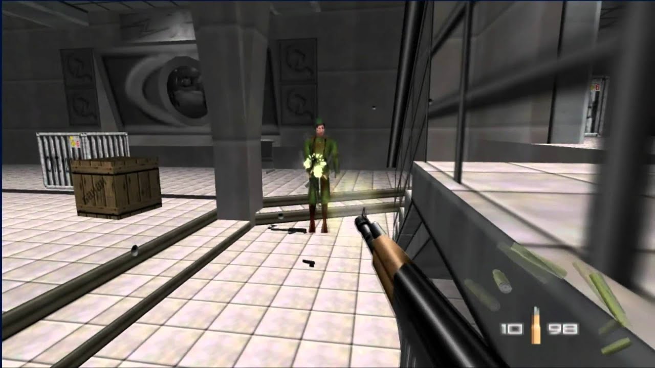 [Walkthrough HD] GoldenEye 64 | 00 Agent: Mission 5 - Bunker 1 - YouTube