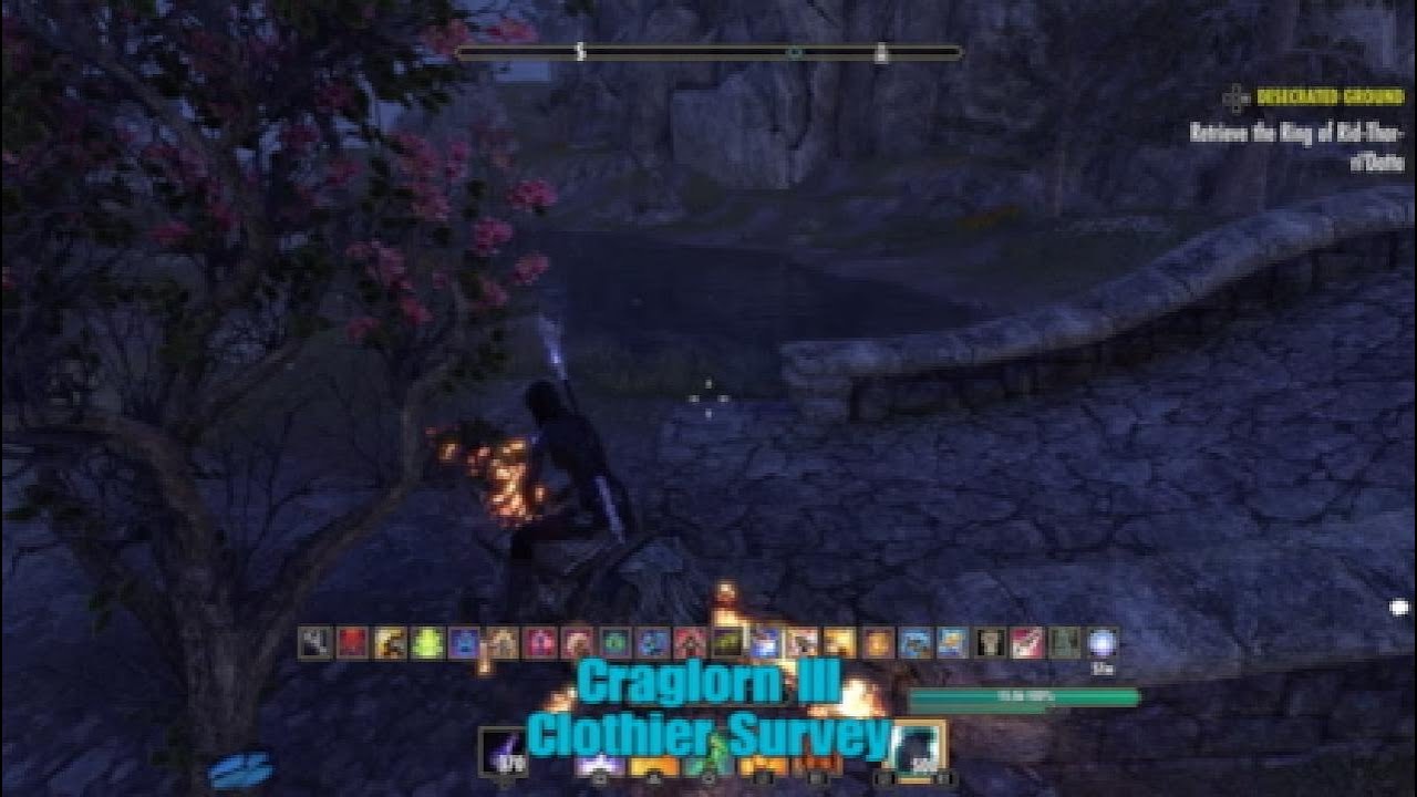 ESO Craglorn III, Clothier Survey, Location, The Elder Scrolls Online ...