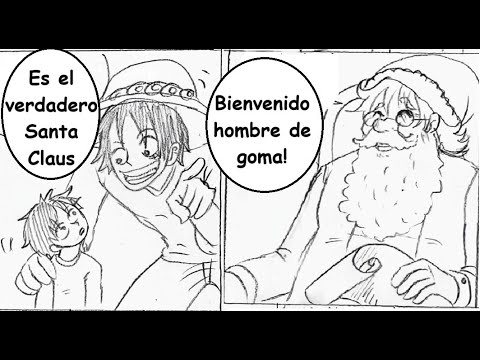 La familia de Luffy y Nami - capítulo 44 - Luffy conoce a Santa Claus ...