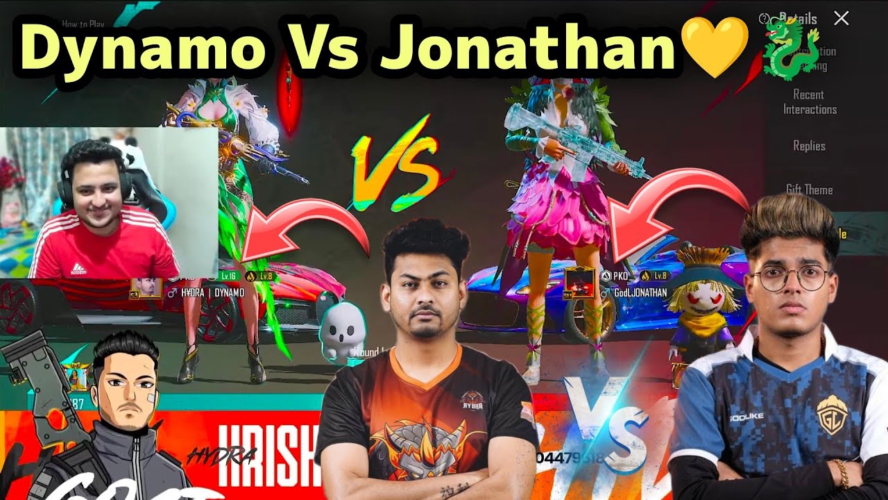 Hrishav Reaction On Dynamo Vs Jonathan Popularity Battle 😲 - YouTube