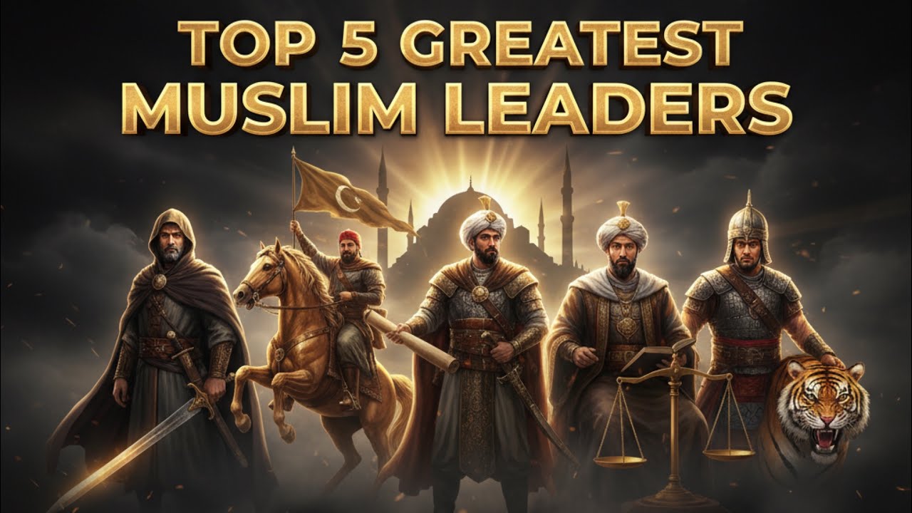 Top 5 Great Muslim Leaders Who Changed History 🕌 दुनिया के 5 सबसे महान ...