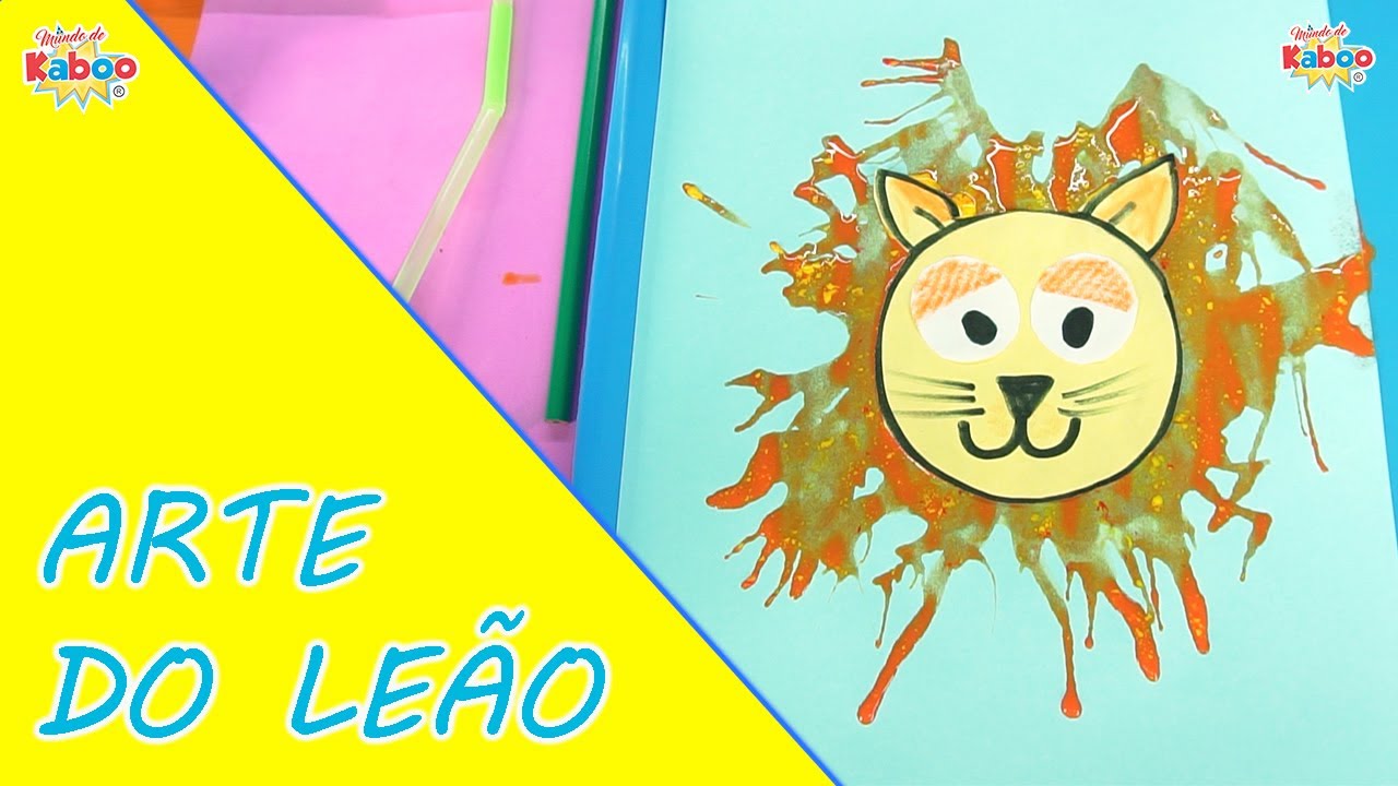 Arte Com Leão Educação Infantil - RETOEDU