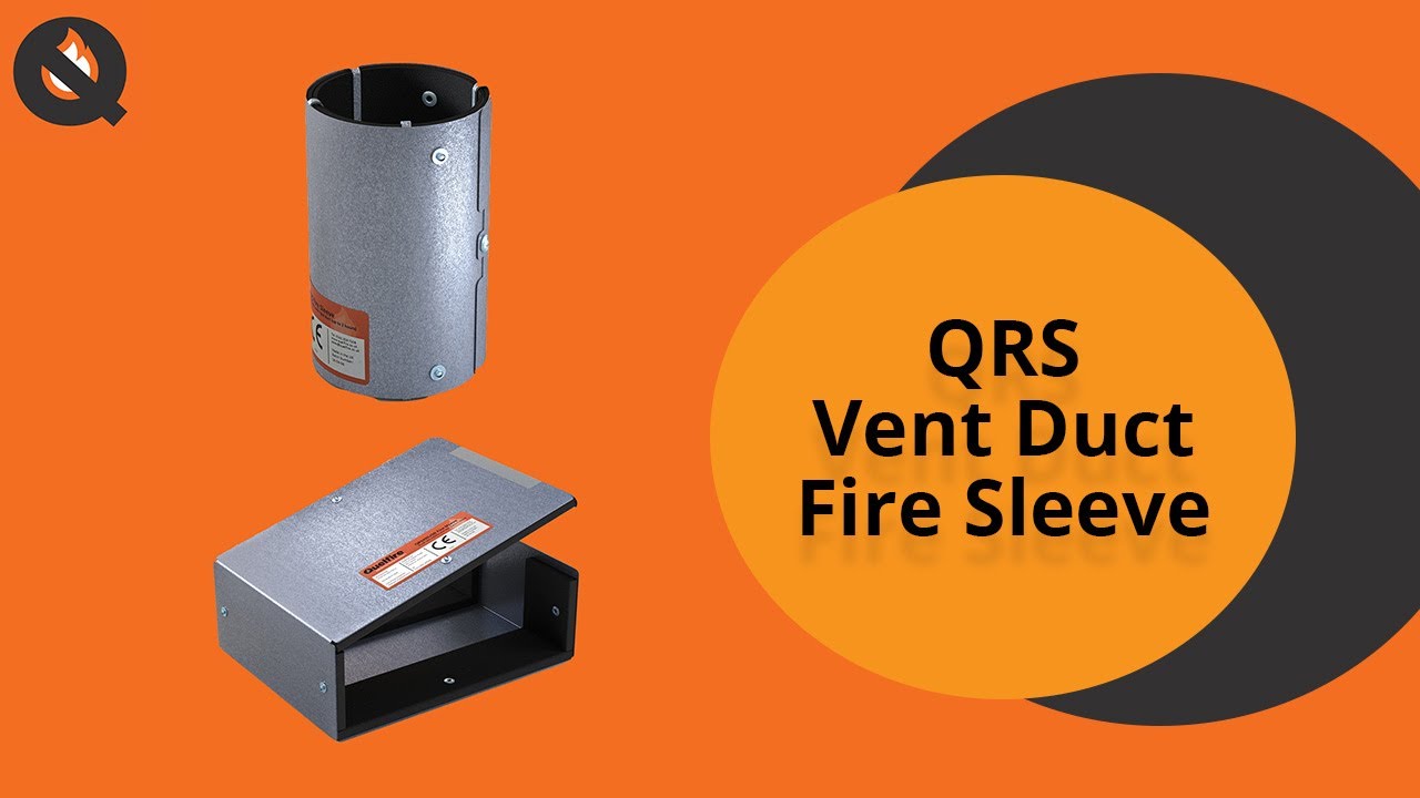 Firestopping Product Spotlight: QRS Intumescent Vent Duct Fire Sleeve ...