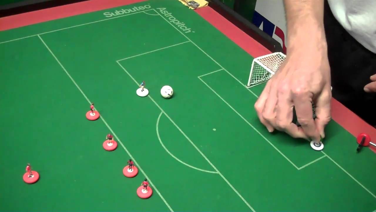 How To Play Subbuteo: The Spare Goalie - YouTube