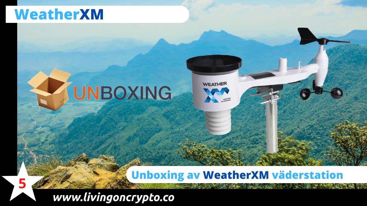 Unboxing of WeatherXM weather station - YouTube
