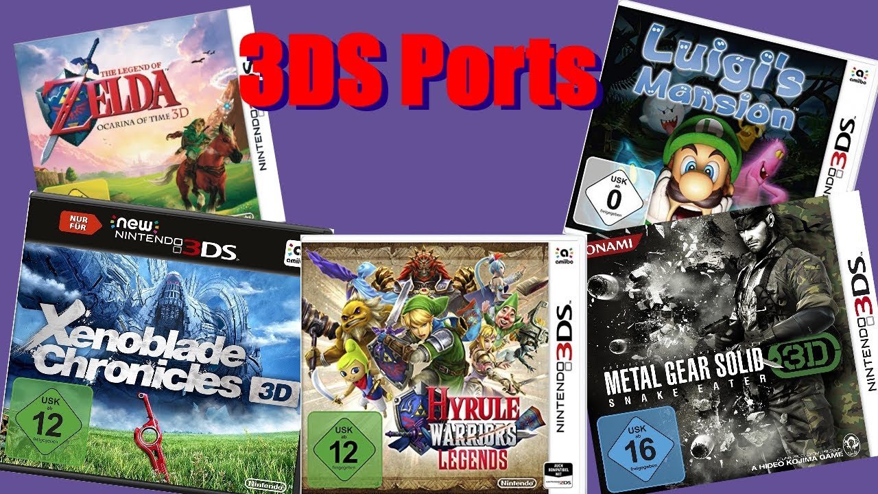 Erstaunliche und seltsame 3DS Ports - YouTube