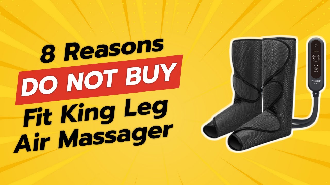 DON'T BUY Fit King Leg Air Massager BEFORE WATCHING THIS VIDEO! 🚫😱 ...