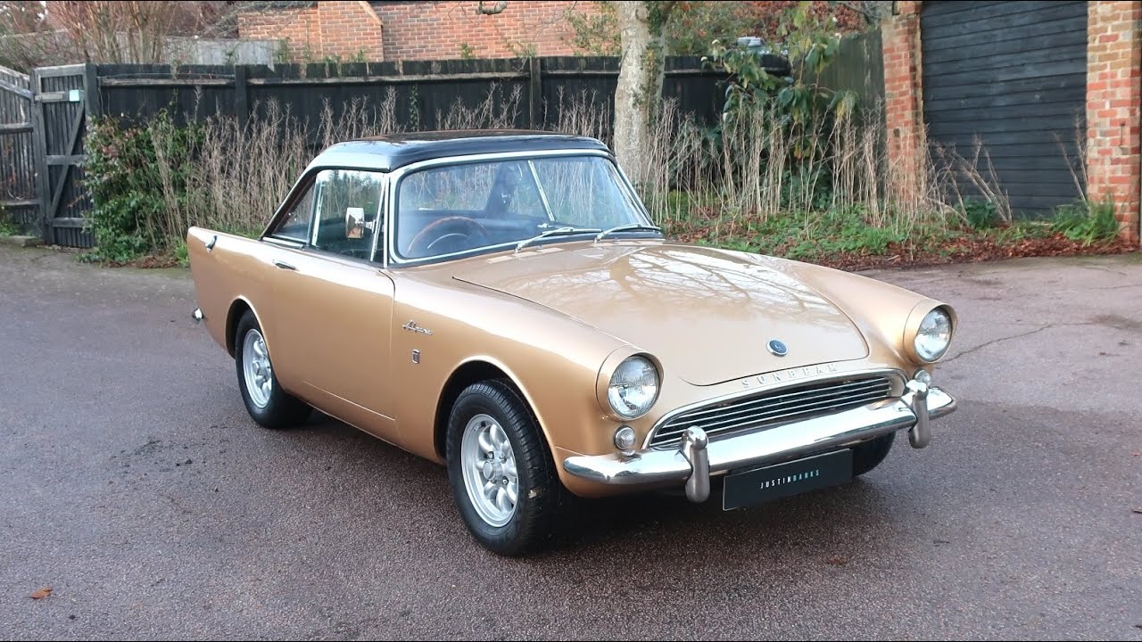 1963 Sunbeam Alpine SIII GT RHD - YouTube