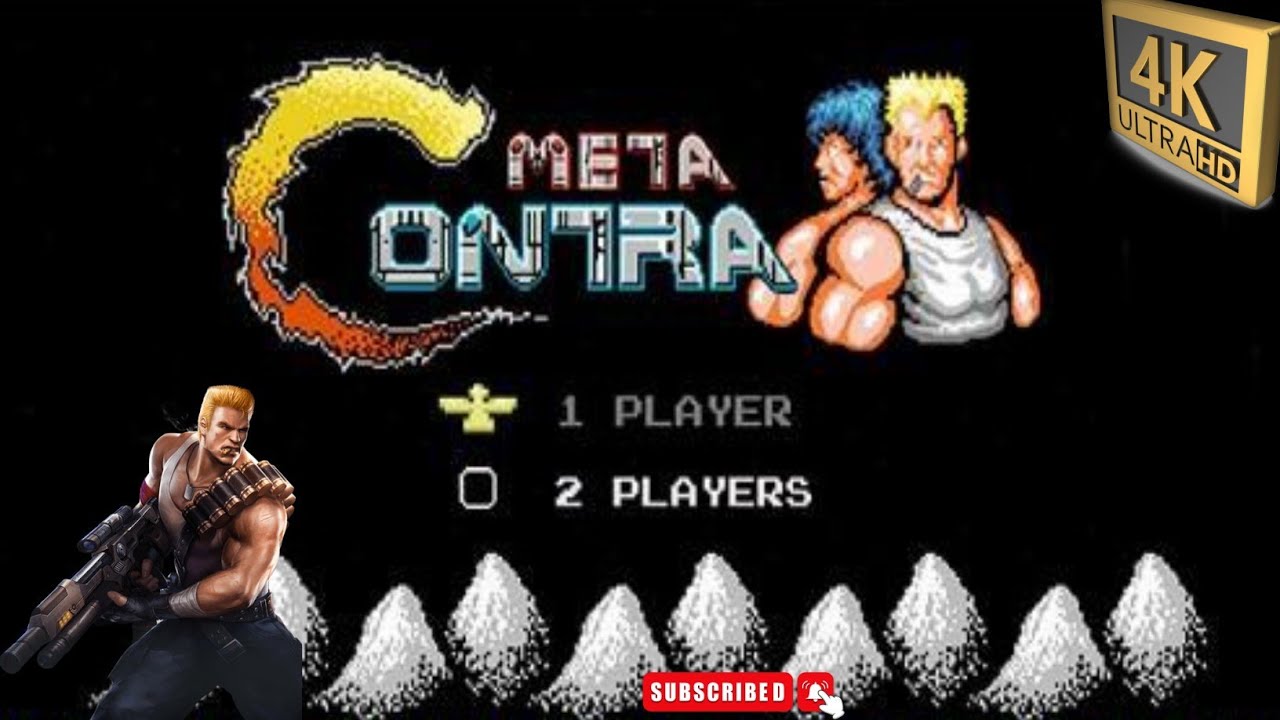 Contra Game Walkthrough Trailer ( 4K UHD Video ) - YouTube