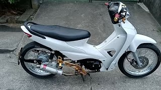 Honda Wave 100 Red Setup