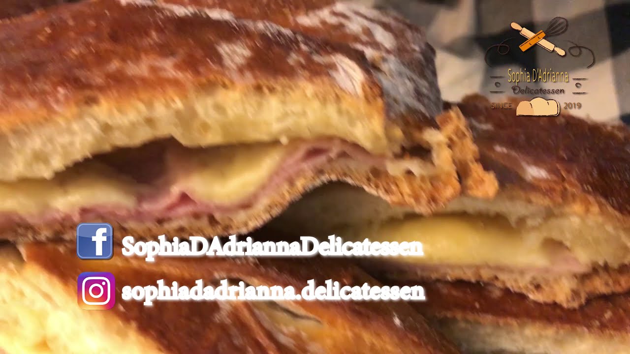 Ham & Cheese Brioche Braid - YouTube