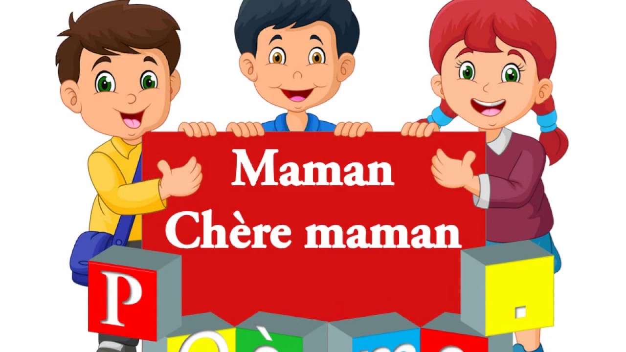 39-Poème : Maman chère maman - YouTube