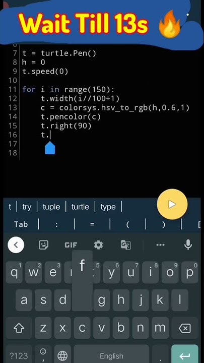 Amazing Animation Drawing In Python Turtle Coding Status Shorts Python Pythontutorial
