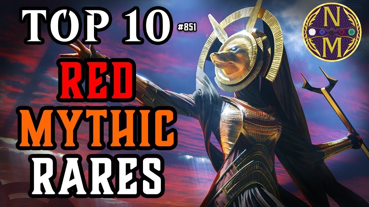 The 10 Best Red Mythic Rares in Magic: the Gathering - YouTube