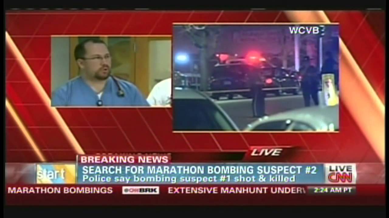 Boston Marathon Bombings Hospital Press Conference, one suspect dead ...