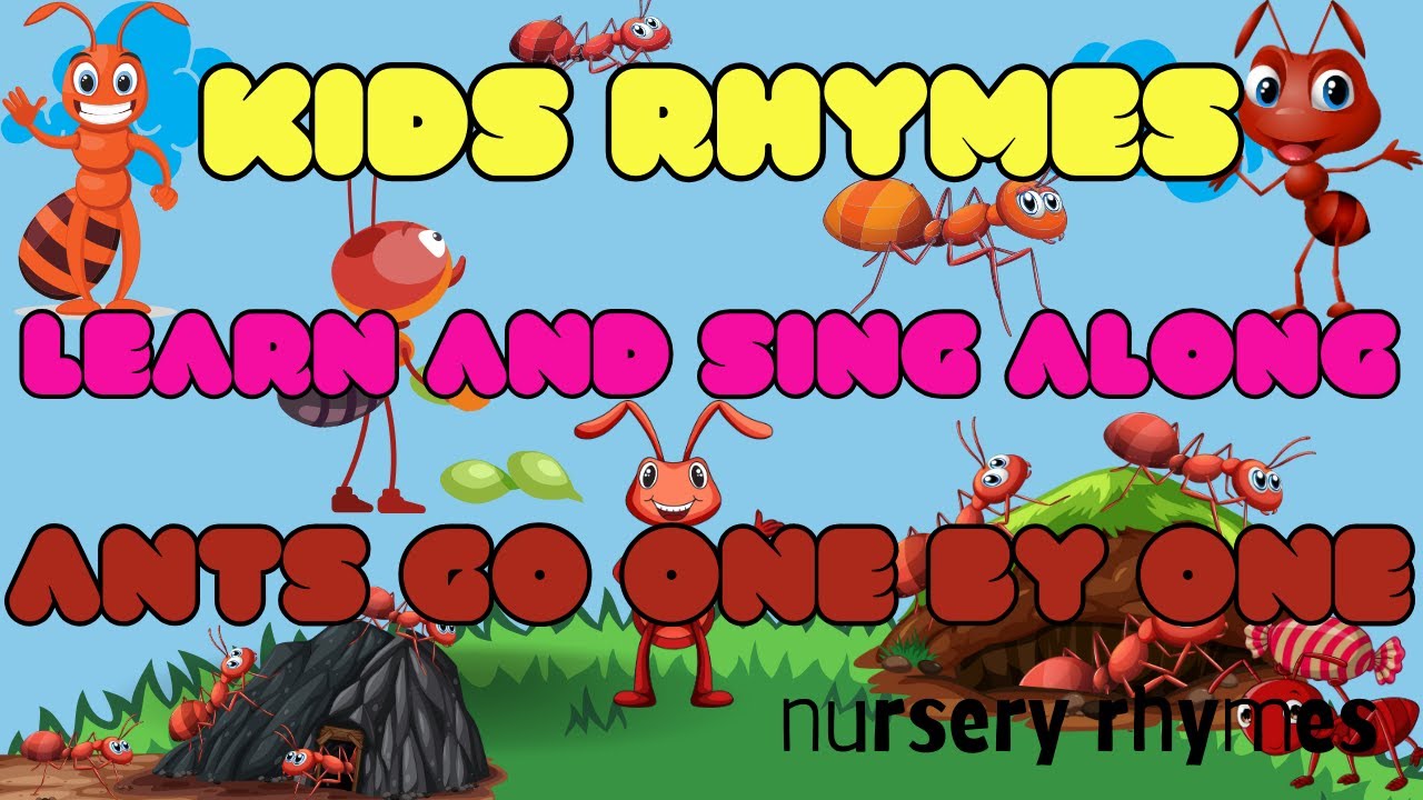 "Learn Kids Rhymes: Ants Go March One By One | Sing Along Fun" - YouTube